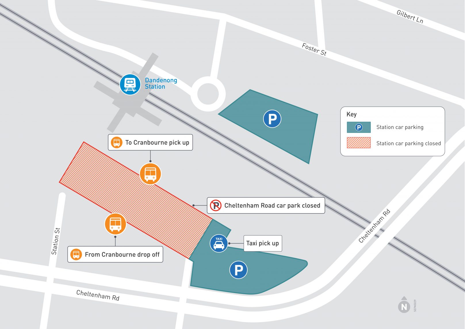 Dandenong Station Car Space Closures Metro Trains Dandenong Station Car Space Closures Metro Trains