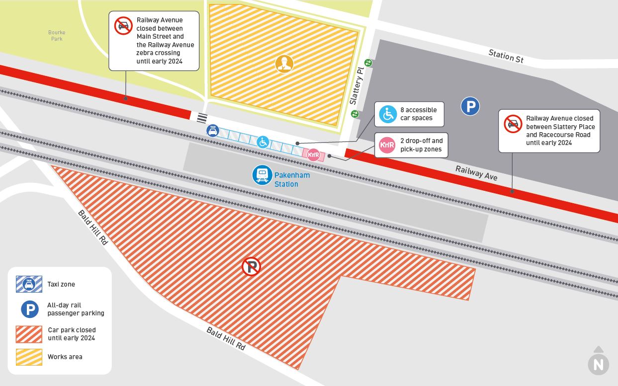 Pakenham Station car park closures | Metro Trains