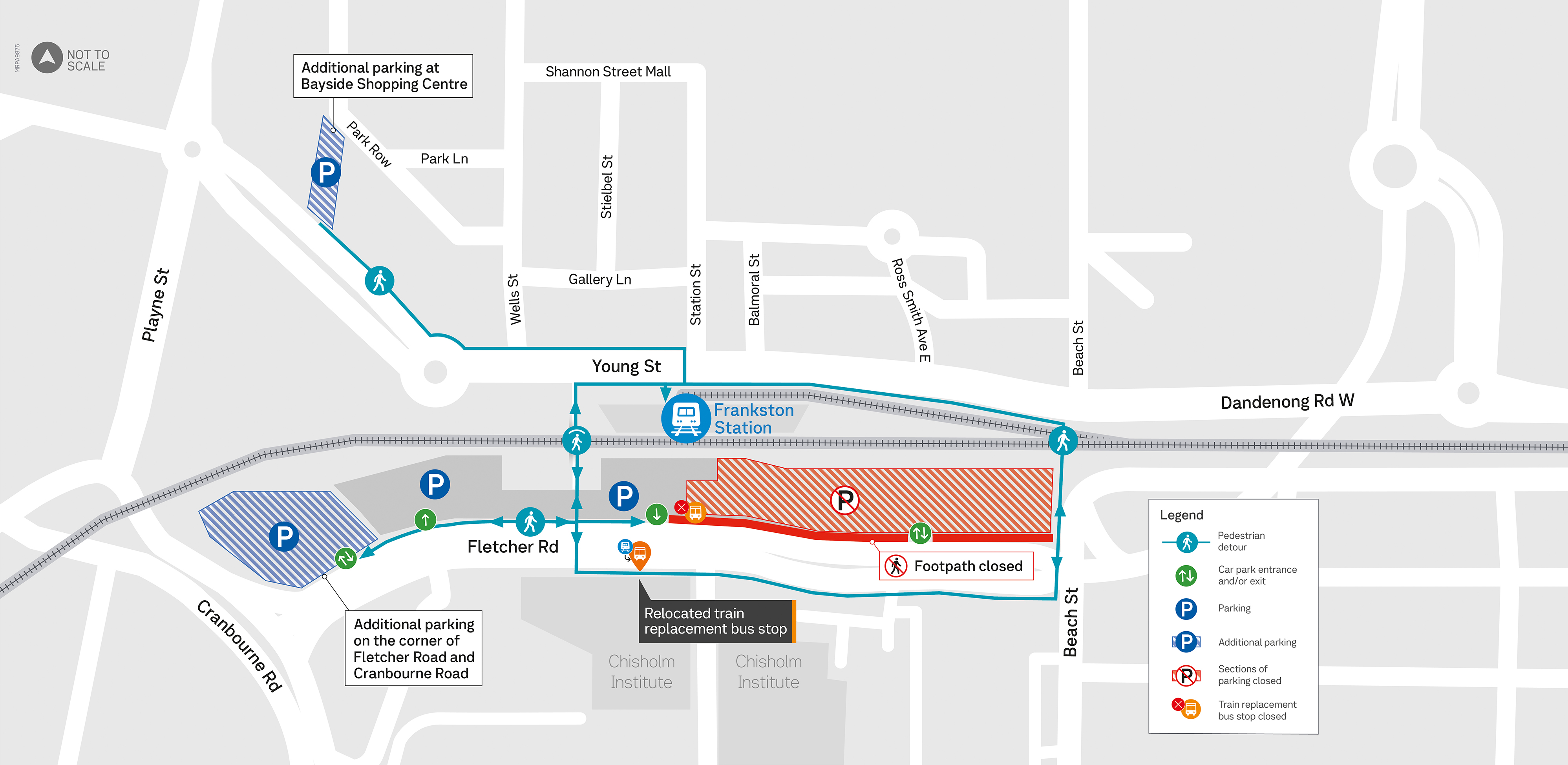 Precinct changes at Frankston Station | Metro Trains